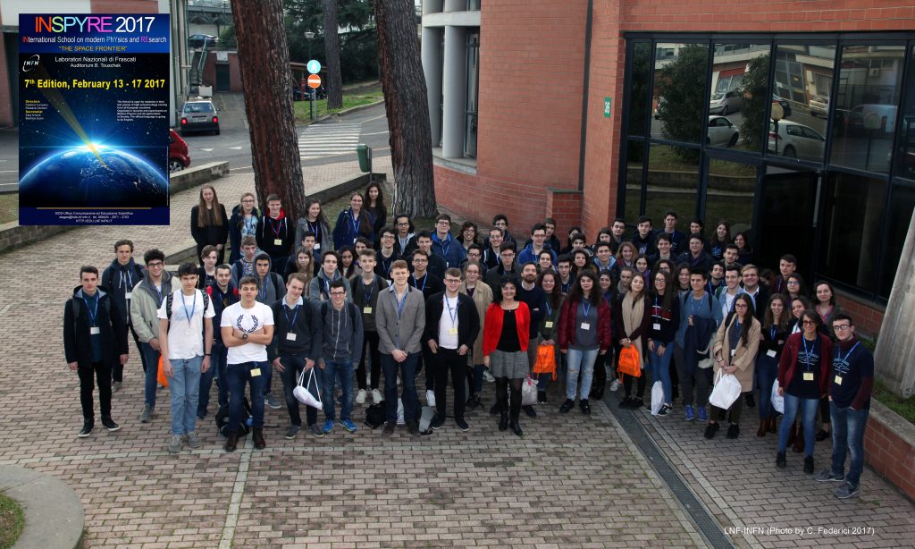 70 High school students at INSPYRE 2017 | INFN-LNF